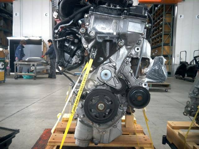 [Used]1NR-FKE Engine TOYOTA Vitz 2012 DBA-NSP130 1900047160 - BE ...