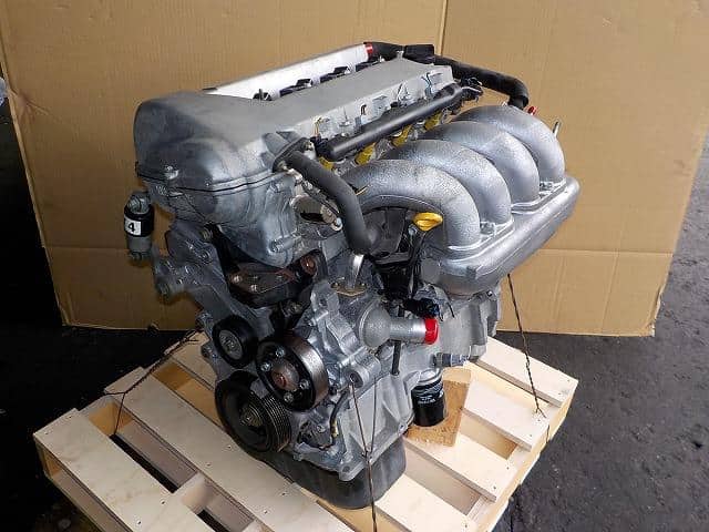 [Used]2ZZ-GE Engine TOYOTA Corolla Runx 2002 TA-ZZE123 1900088704 - BE ...
