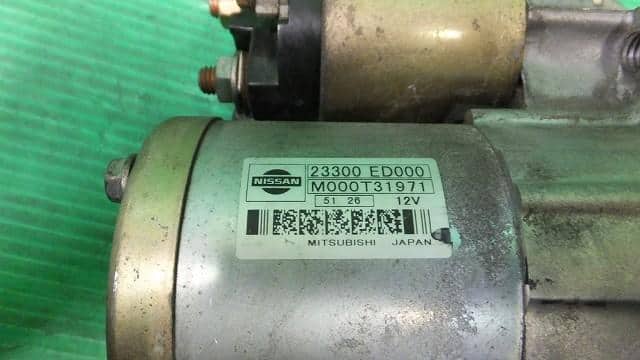 [Used]Starter NISSAN Tiida 2005 DBA-C11 23300 ED000 - BE FORWARD Auto Parts