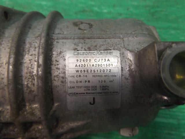 [Used]A/C Compressor NISSAN Cube 2009 DBA-Z12 92600CJ73A - BE FORWARD ...