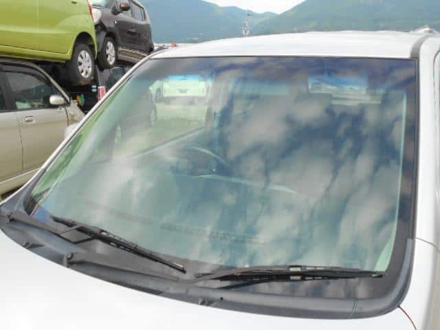 Axe Through Windshield