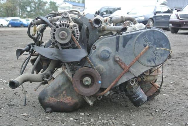 [Used]Engine&Transmission F6A 4WD MT SUZUKI CARRY DD51T - BE FORWARD ...