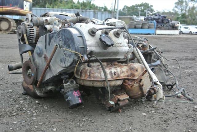 [Used]Engine&Transmission F6A 4WD MT SUZUKI CARRY DD51T - BE FORWARD ...