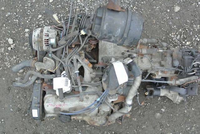 [Used]Engine&Transmission F6A 4WD MT SUZUKI CARRY DD51T - BE FORWARD ...