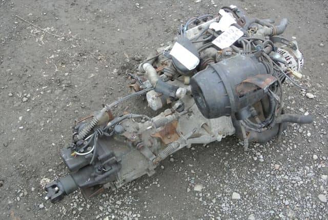 [Used]Engine&Transmission F6A 4WD MT SUZUKI CARRY DD51T - BE FORWARD ...
