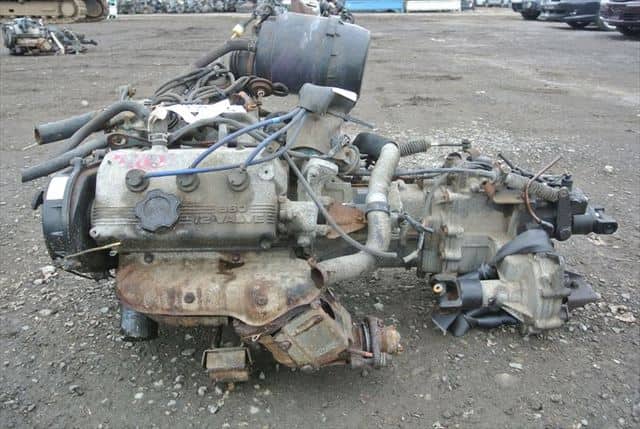 [Used]Engine&Transmission F6A 4WD MT SUZUKI CARRY DD51T - BE FORWARD ...