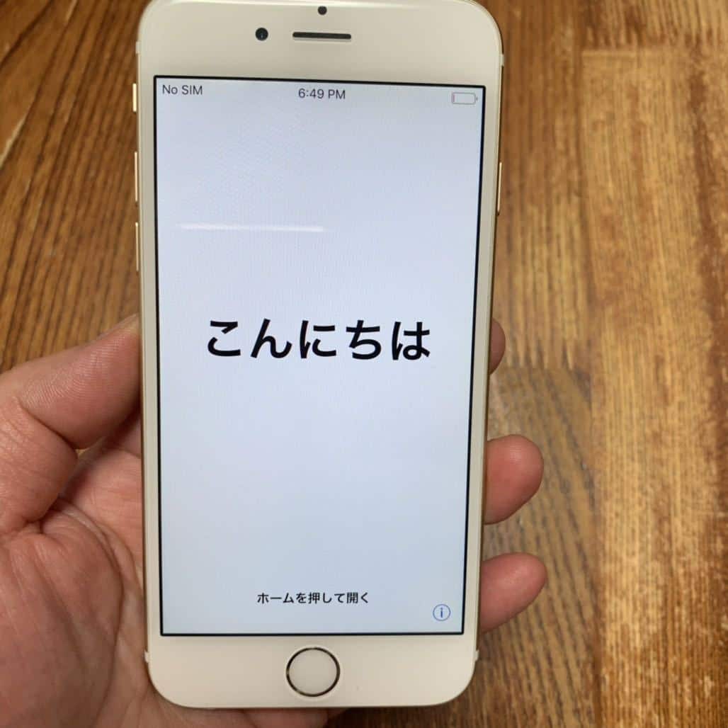 [Used]iPhone 6 SIM-free 16GB gold - BE FORWARD Store