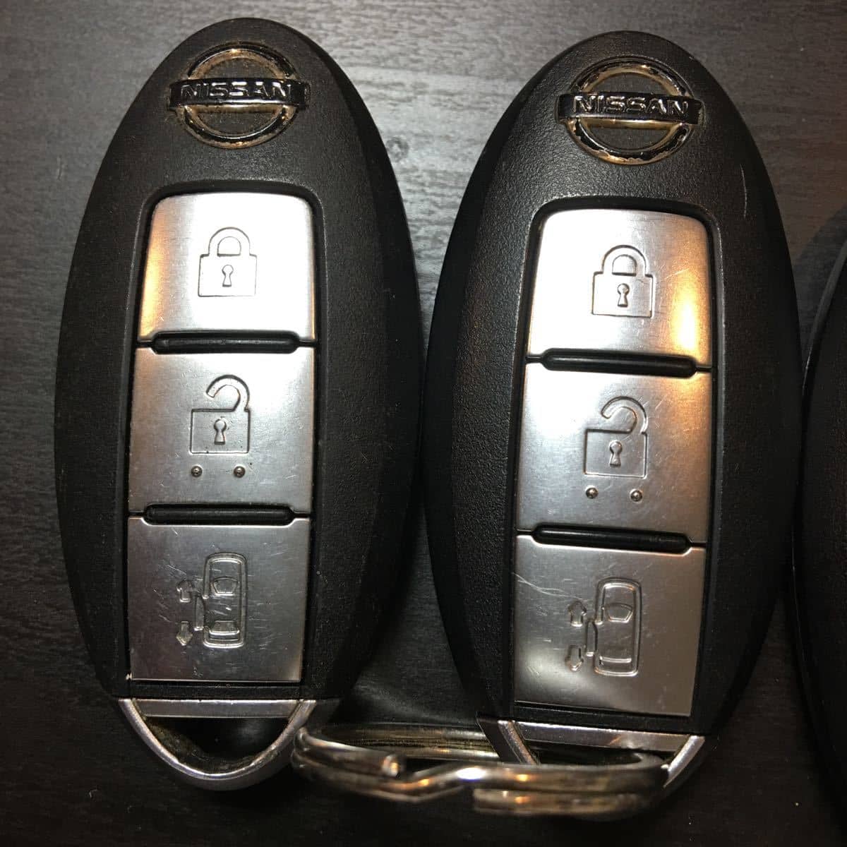 [Used]As for SNI 121 four set Nissan pure keyless remote-control ...