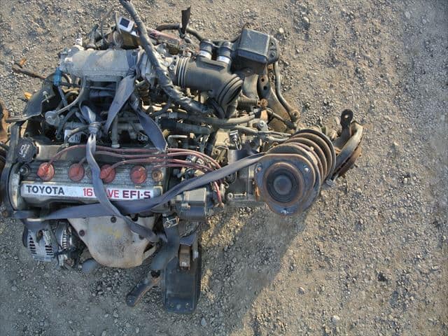 [Used]Engine&Transmission 5A-FE 2WD MT WITH FRONT AXLE TOYOTA COROLLA ...