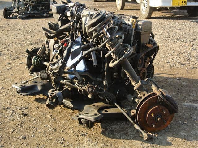 [Used]Engine&Transmission 4A-FE 4WD AT WITH FRONT AXLE TOYOTA COROLLA ...