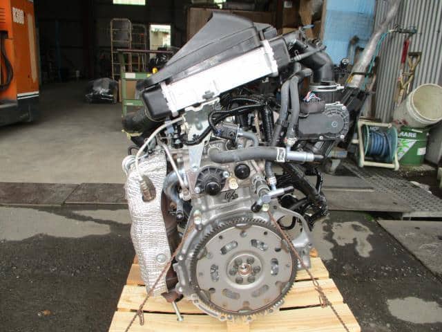 [Used]AKE919 Tank DBA-M900A Engine ASSY W24 013629 custom G-T 1KR-VET ...