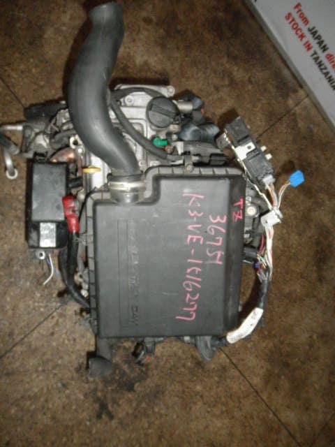 [Tanzanian Stock] Used Engine K3-VE 2WD AT TOYOTA Passo QNC10 - BE ...