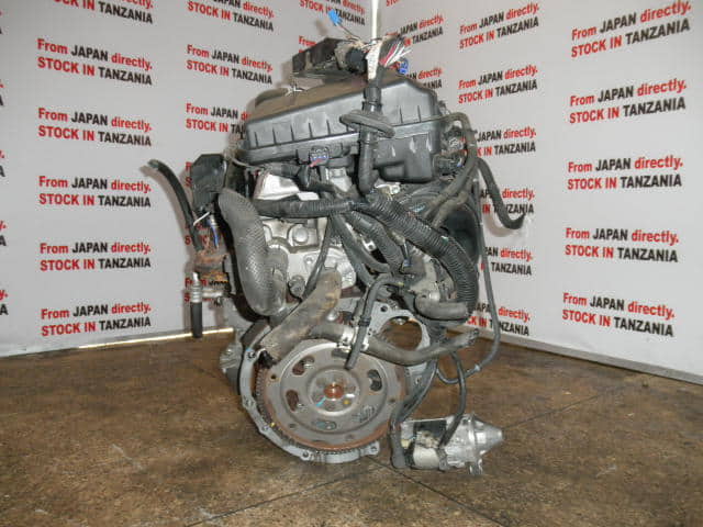 [Tanzanian Stock] Used Engine K3-VE 2WD AT TOYOTA Passo QNC10 - BE ...