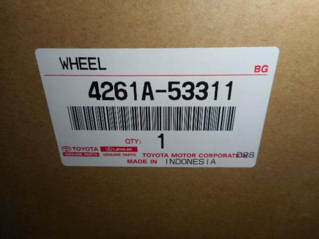 [Used]Wheel TOYOTA Lexus is 4261A53311 - BE FORWARD Auto Parts