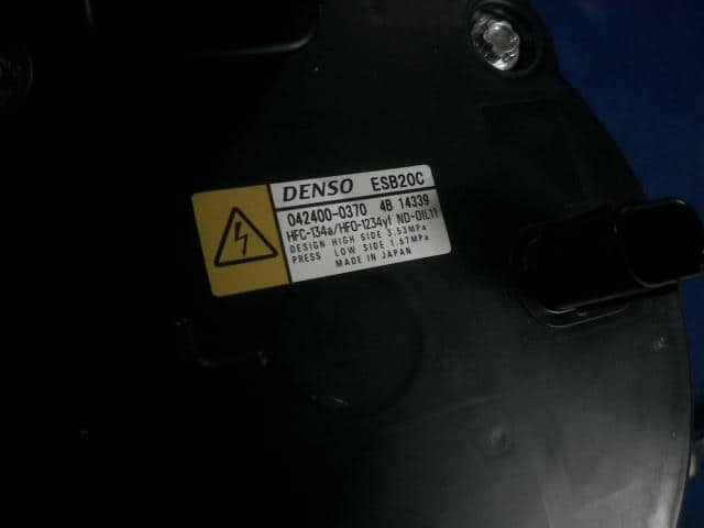 [Used]A/C Compressor TOYOTA Prius 2018 DAA-ZVW55 8837047092 - BE ...