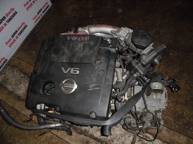 [Tanzanian Stock] Used Engine & Transmission Assembly VQ23DE 2WD AT ...