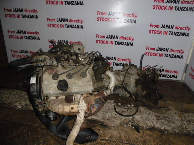 [Tanzanian Stock] Used Engine & Transmission Assembly F6A 4WD MT SUZUKI ...