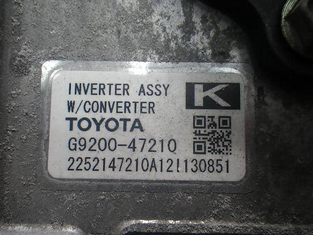[Used]Inverter TOYOTA Prius 2012 DAA-ZVW30 G920049025 - BE FORWARD Auto ...
