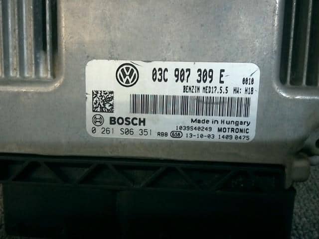 [ebay][Used]Engine Control Unit / ECU VOLKSWAGEN Variant 2014 DBA-3CCAX ...