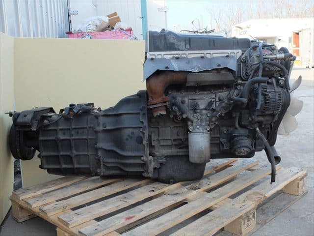 [Used]Engine&Transmission 4D35 2WD MT MITSUBISHI CANTER, FE538B - BE ...