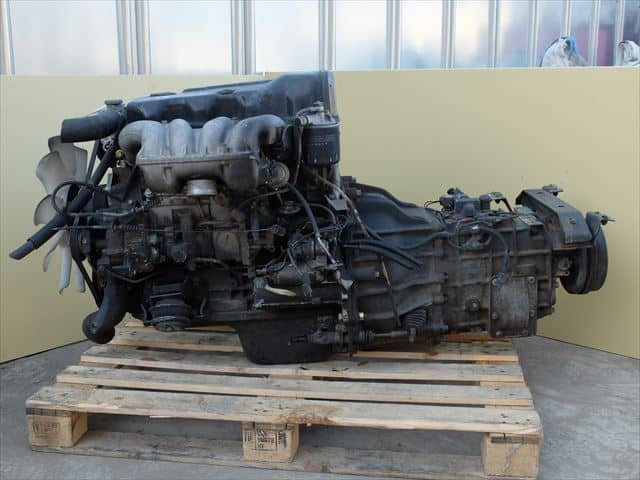 [Used]Engine&Transmission 4D35 2WD MT MITSUBISHI CANTER, FE538B - BE ...