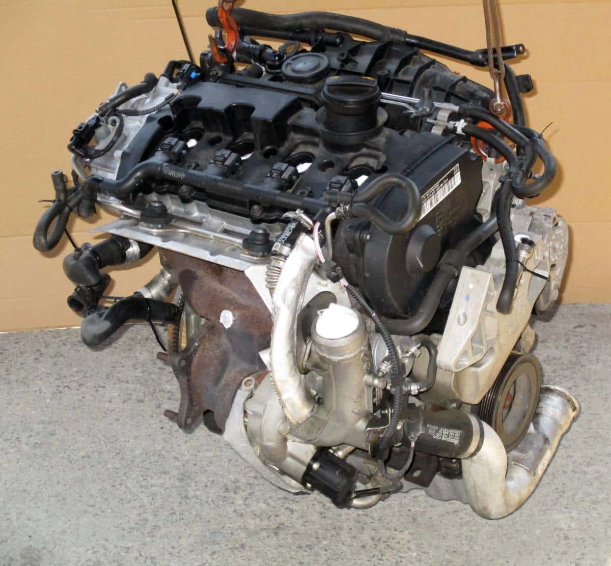 [Used][RMDup92281]Engine golf 5 1KAXX BWA with turbines (golf GTI/GTX ...