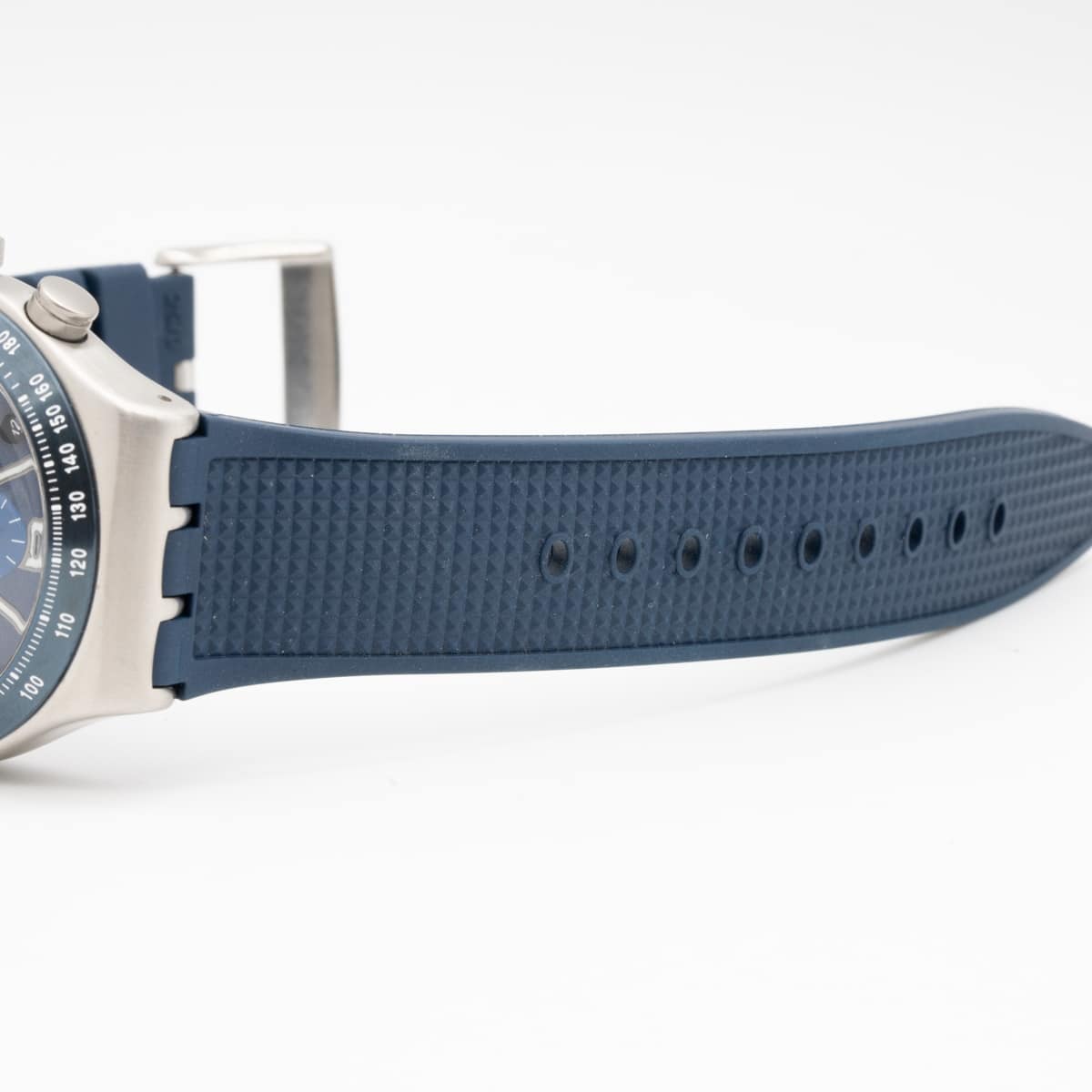 [Used]Quality iko [swatch] Swatch watch IRONY BLUE GRID YVS454 ...