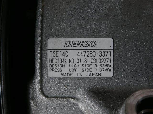 [Used]A/C Compressor TOYOTA Wish 2009 DBA-ZGE20W 8831068030 - BE ...