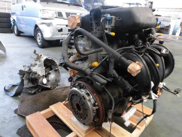 [Used]1SZ-FE Engine TOYOTA Vitz 2001 TA-SCP10 1900023120 - BE FORWARD ...