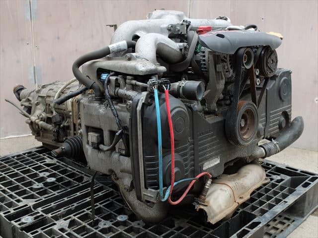 [Used]Engine&Transmission EJ20 DOHC 4WD AT SUBARU EXIGA, YA5 - BE ...