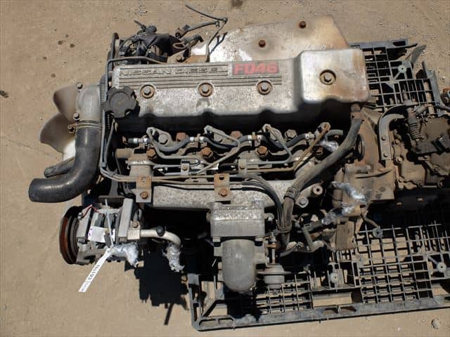 [Used]Engine&Transmission FD46 2WD MT NISSAN CONDOR, H4S41 - BE FORWARD ...