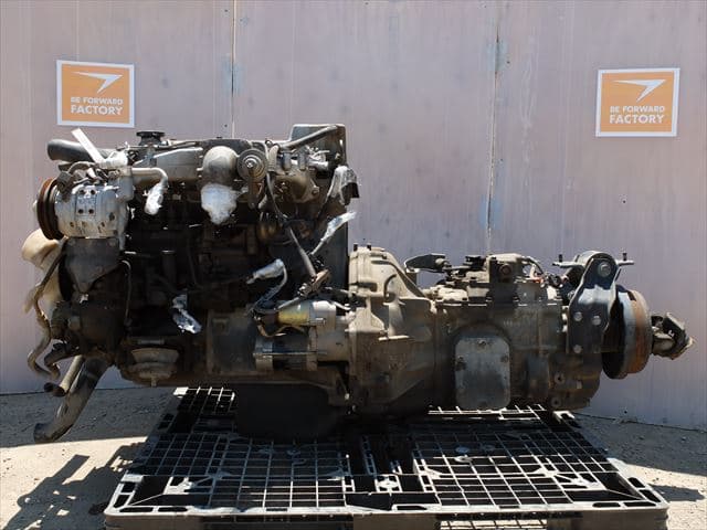[Used]Engine&Transmission FD46 2WD MT NISSAN CONDOR, H4S41 - BE FORWARD ...