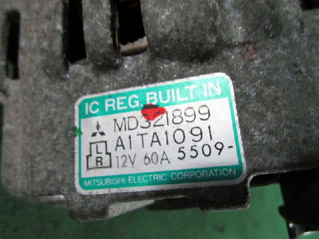 [Used]Alternator MITSUBISHI Pajero Mini 1995 E-H56A MD321899 - BE ...