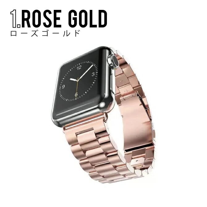 [New]Apple Smart Watch Band Metal Belt/Stainless Steel - BE FORWARD Store