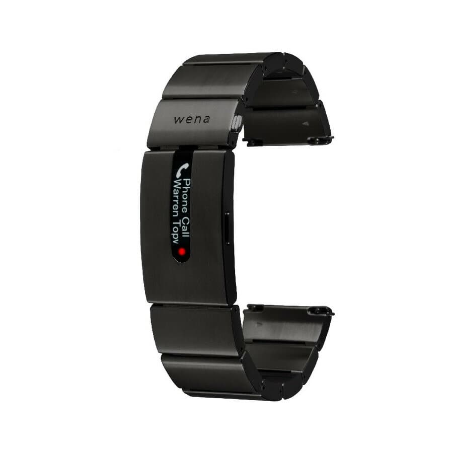 [New]Sony Wenalist Chronograph Smartwatch Unisex Premium Black ...