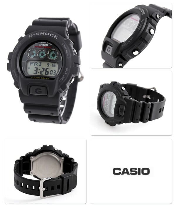 [New]G-SHOCK black solar CASIO G-6900-1DR 6900 watch Casio G-Shock ...