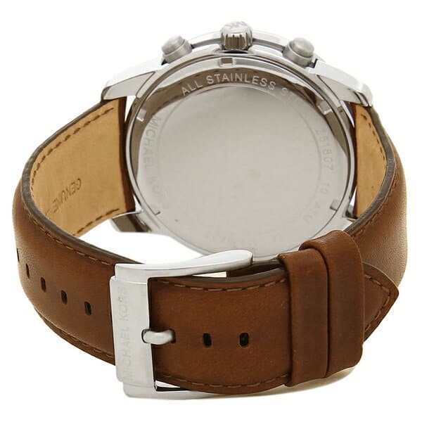 [New]Michael Kors watch men MICHAEL KORS MK8433 brown silver-blue - BE ...