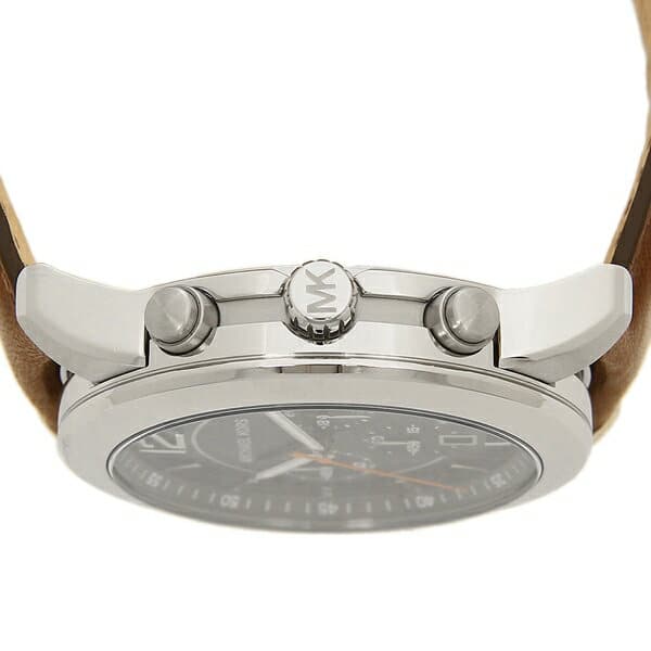 [New]Michael Kors watch men MICHAEL KORS MK8433 brown silver-blue - BE ...