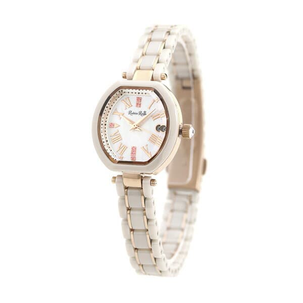 [New]Rubin Rosa Rubin Rosa clock solar ceramic Lady's watch R308PBE ...