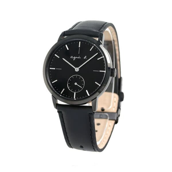 [New]agnis b. clock men Lady's FCRT969 agnes b. All black leather belt ...