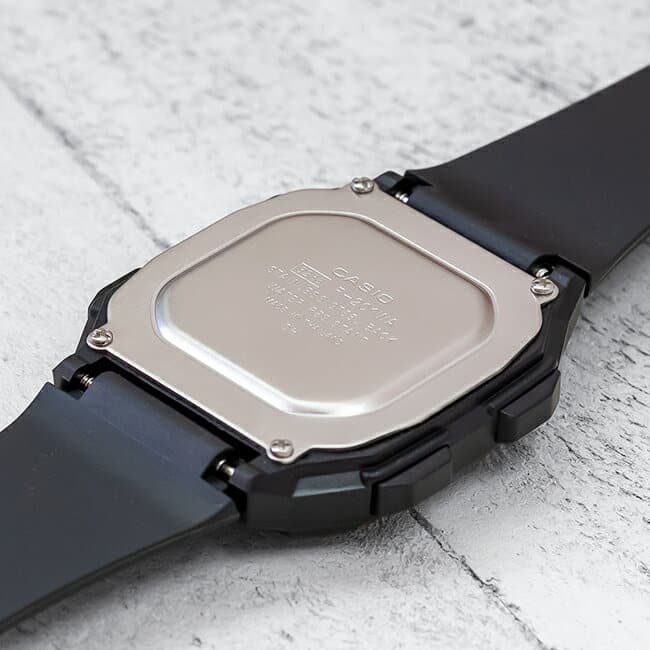 [New]CASIO Unisex Standard Watch Black F-201WA-1A - BE FORWARD Store