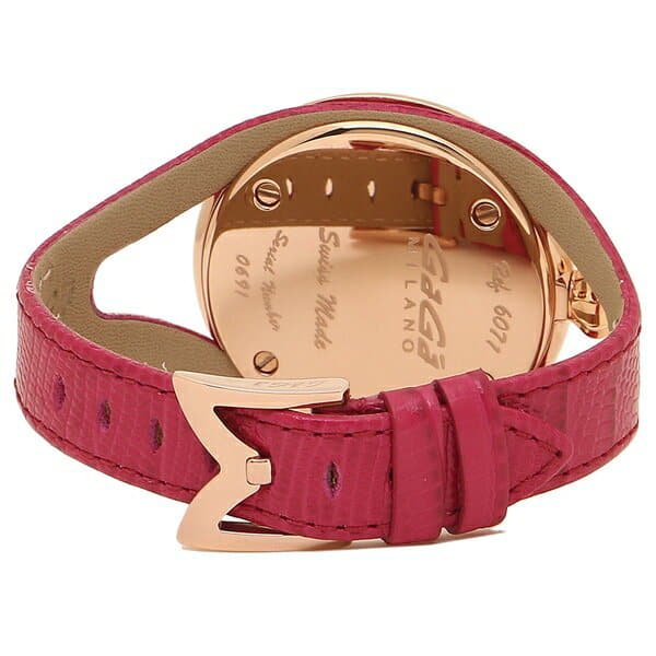[New]Gaga Milan watch Lady's men GAGA MILANO 6071.01 pink - BE FORWARD ...