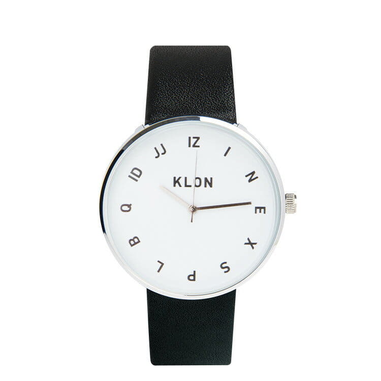 [New]KLON Watch 40mm MOCK NUMBER BLACK - BE FORWARD Store