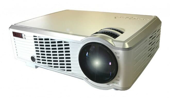 [New]VR Goggles LED Projector 30-120 inch Large Screen/Bright ...