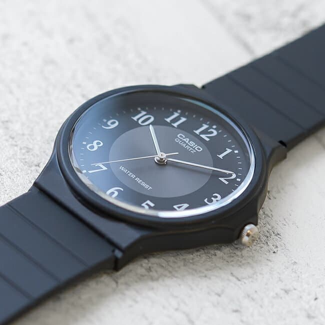 [New]Black of the CASIO standard men MQ-24-1B3 watch Lady's boy woman - BE FORWARD Store