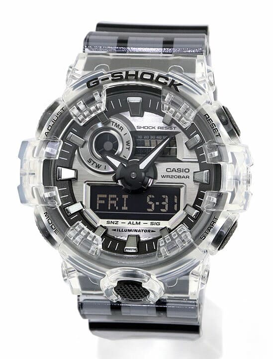 [New]CASIO Casio G-SHOCK G shokku Clear Skeleton clear skeleton mirror ...