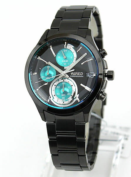[New] SEIKO WIRED REFLECTION Watch chronograph men AGAV121 metal quartz ...