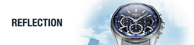 [New]SEIKO WIRED REFLECTION Watch chronograph for men AGAV102 Blue ...