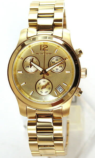 [New]MICHAEL KORS Michael Kors MK5384 RUNWAY orchid way unisex Ladies ...