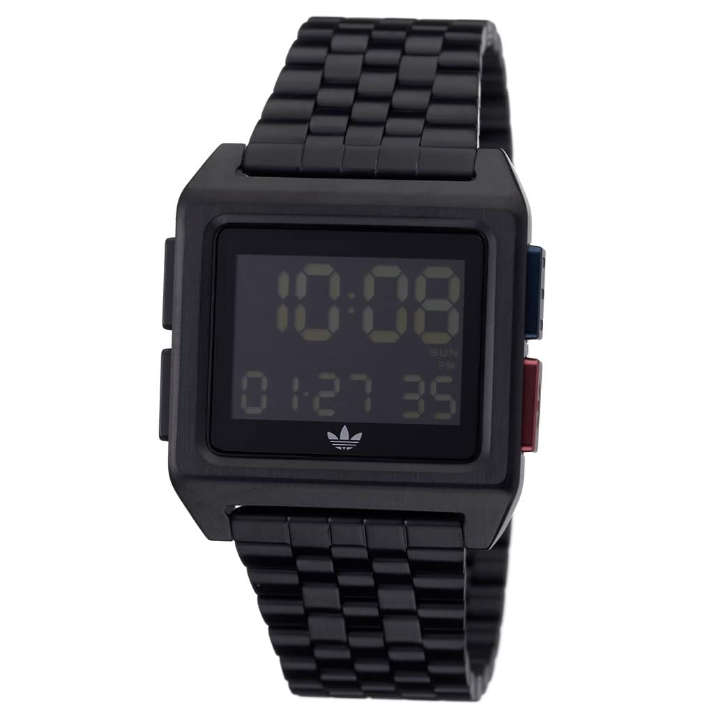 [New]Adidas Originals Unisex Digital Watch Black Z01-3042-00 - BE ...